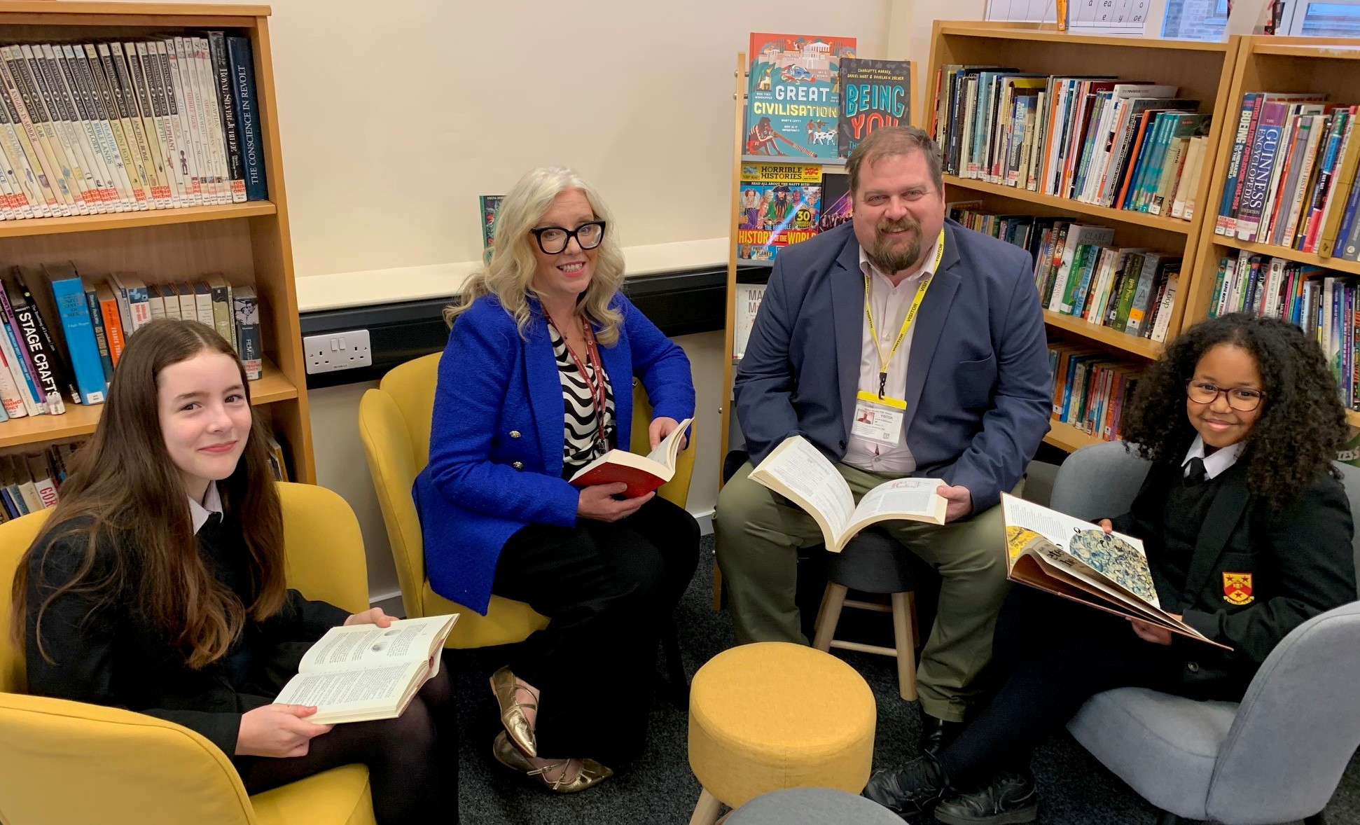 New Nether Stowe library opens doors to a world of knowledge beyond the ...